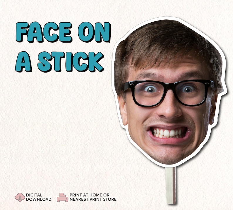 Face Cut Outs- Face Mask | Personalized Photo Face Masks | Face on A ...