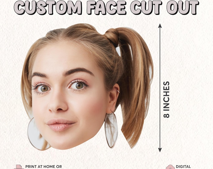 Face on a Stick, Face Cutouts, Big Head Cutouts, Head on a Stick, Hens ...