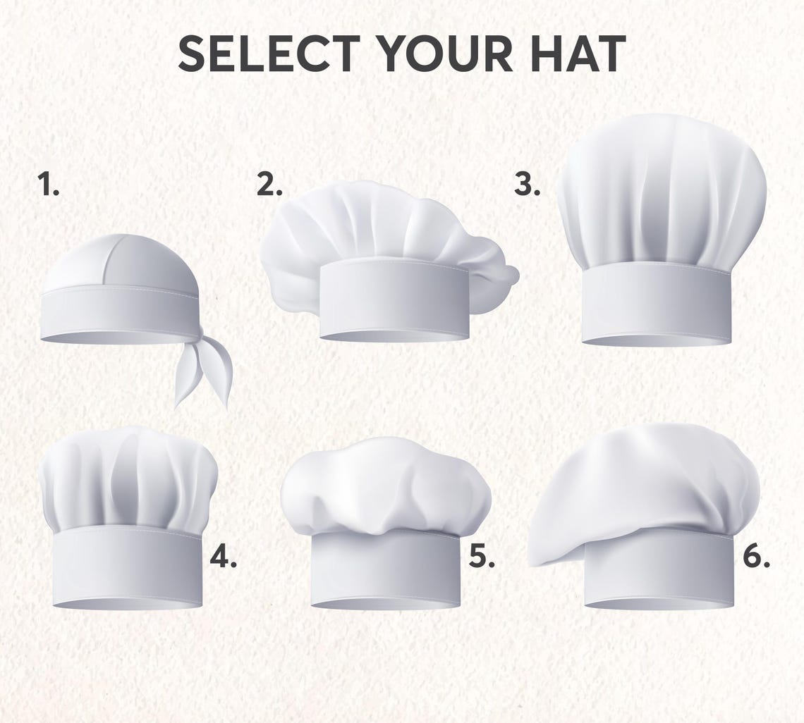 Personalized Chef Hat | Baker Photo Cupcake Toppers | Chef Cupcake ...