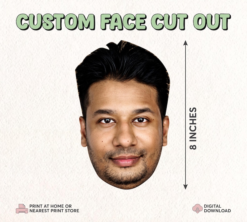 Face on a Stick | BIG Photo Face Stick | Big Head on a Stick ...