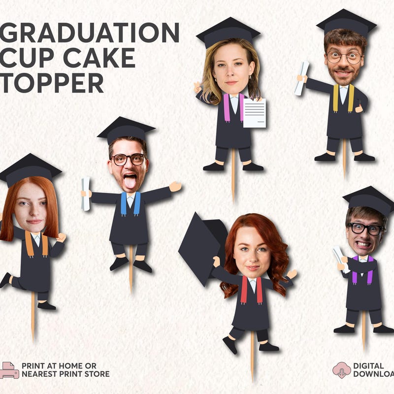 Graduation Cupcake - Etsy