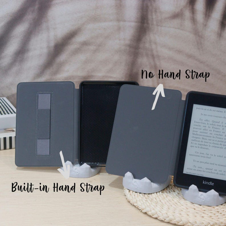 Blue Floral Bottom Blue Ribbon Bow Custom Kindle Case,kindle 12th/2024 ...