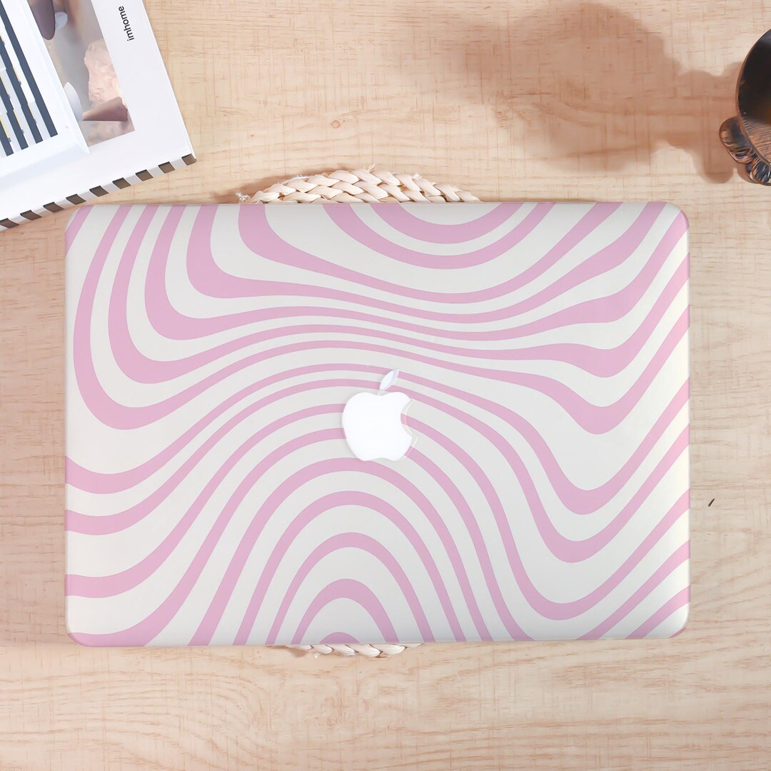 Custom Pink Line MacBook Case,custom Fosted MacBook Skin,slim Fit ...