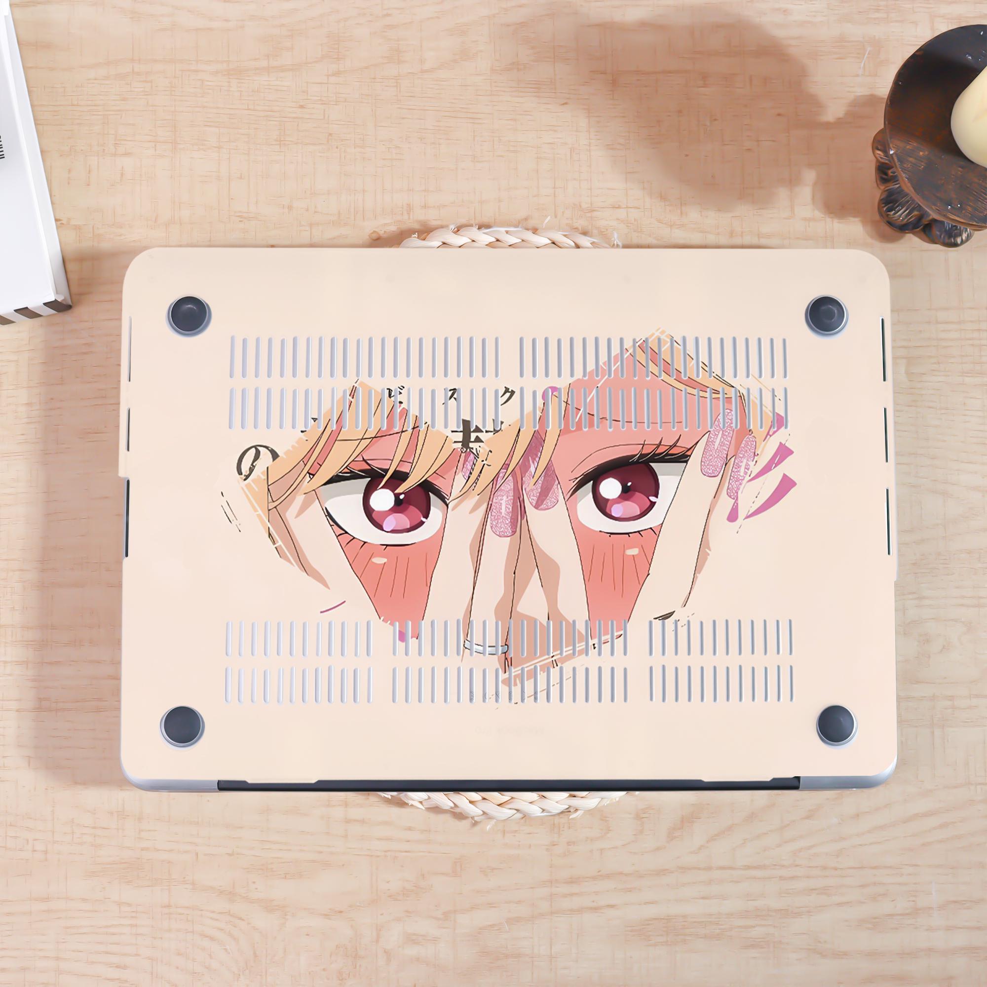 MacBook Case Anime Eyes Manga Aesthetic Otaku Style Cover, Frosted ...