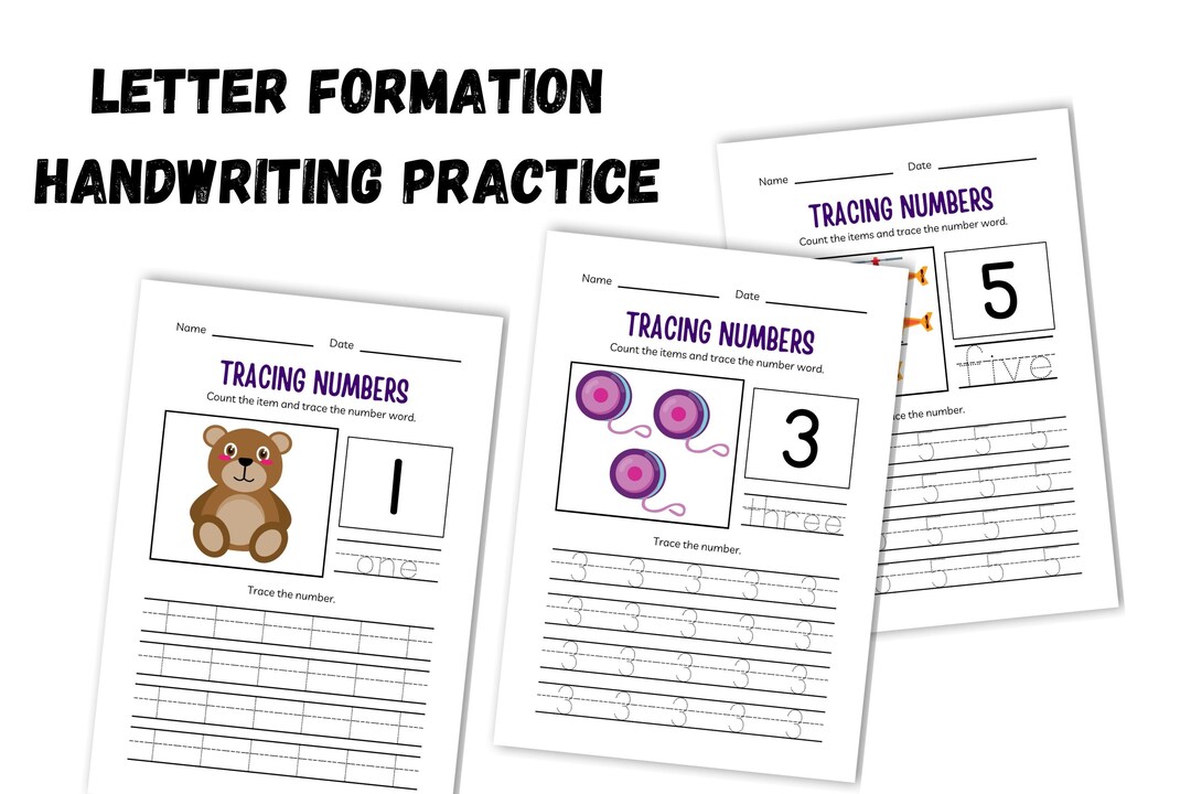 Letter Formation Handwriting Practice Writing Practice | Homeschool ...
