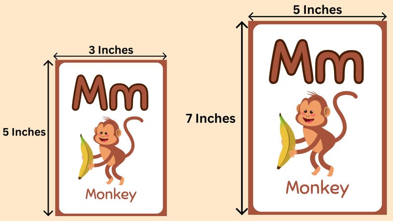 26 Alphabet Flash Cards – A to Z Educational Cards – Learn Abcs for ...