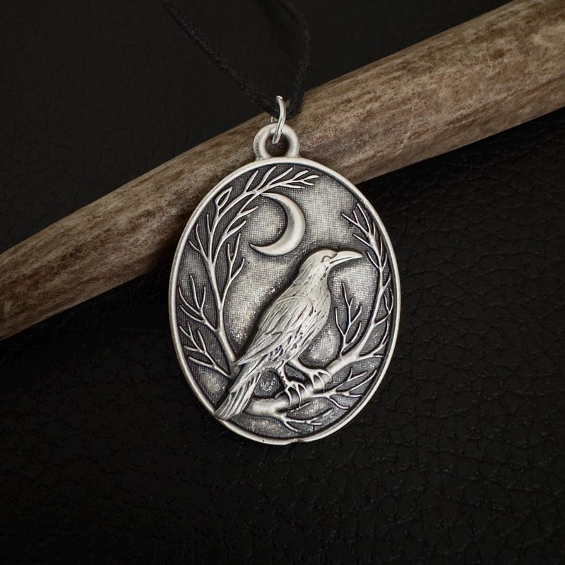 Raven Necklace - Etsy