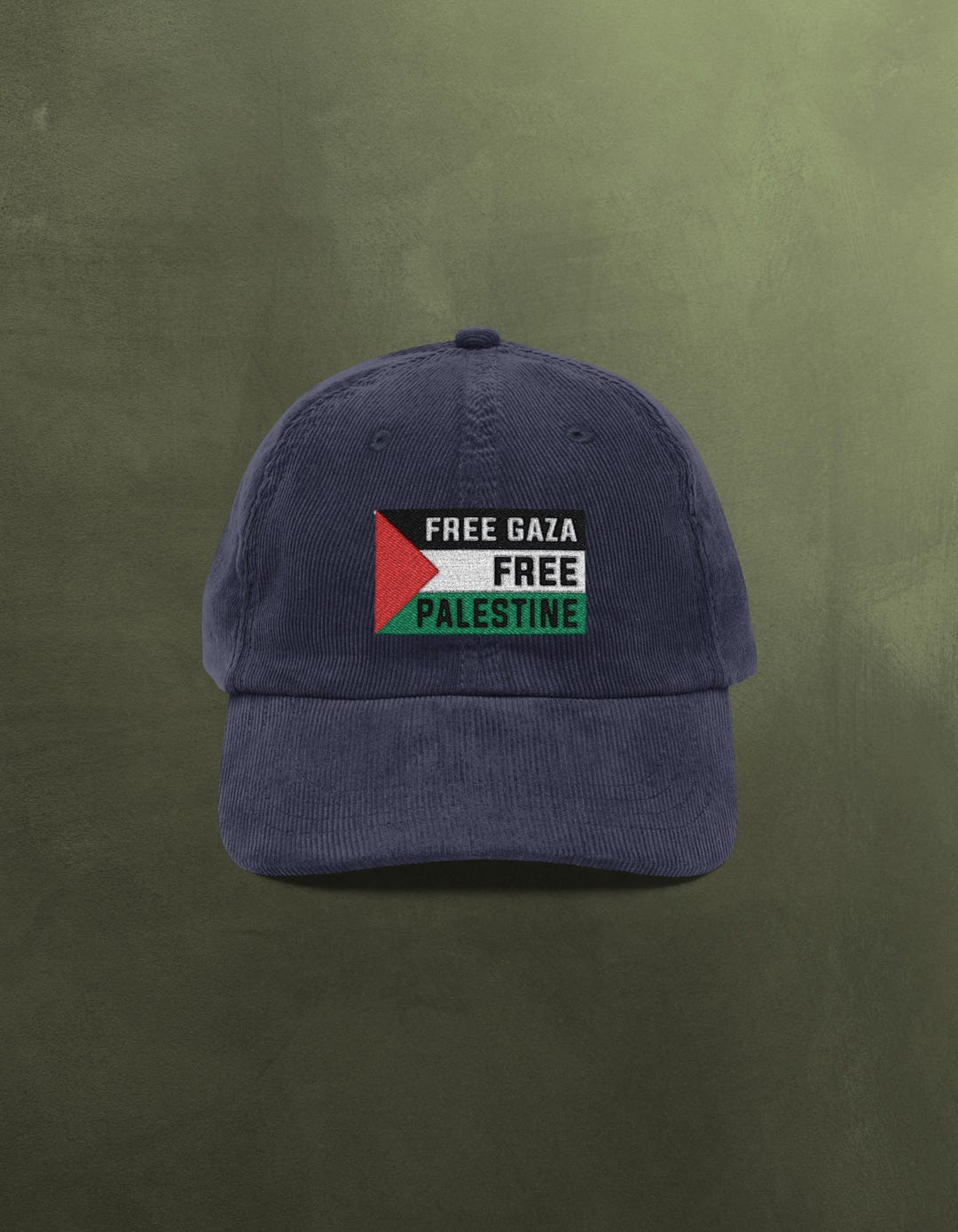 FREE PALESTINE Gaza FREEDOM Corduroy Cap/hat Unisex - Colors ...