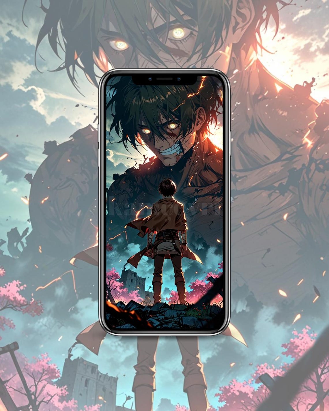 Eren Yeager: the Chains of Freedom | Wallpapers | Lockscreen ...