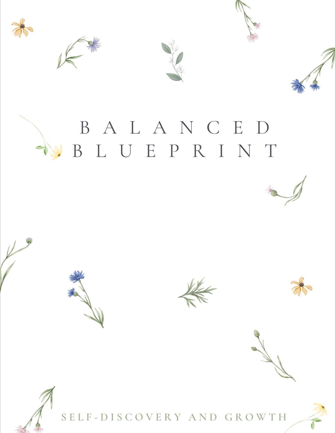 Balanced Blueprint - Journal Template Ready for Download. A Tool to ...