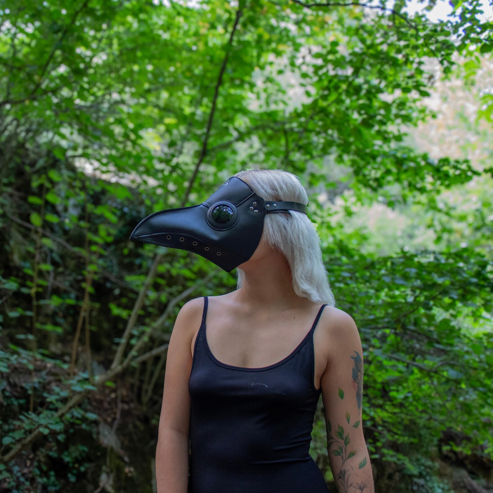 Plague Doctor Mask ,ren Faire, Halloween ,handmade PU Leather Steampunk ...