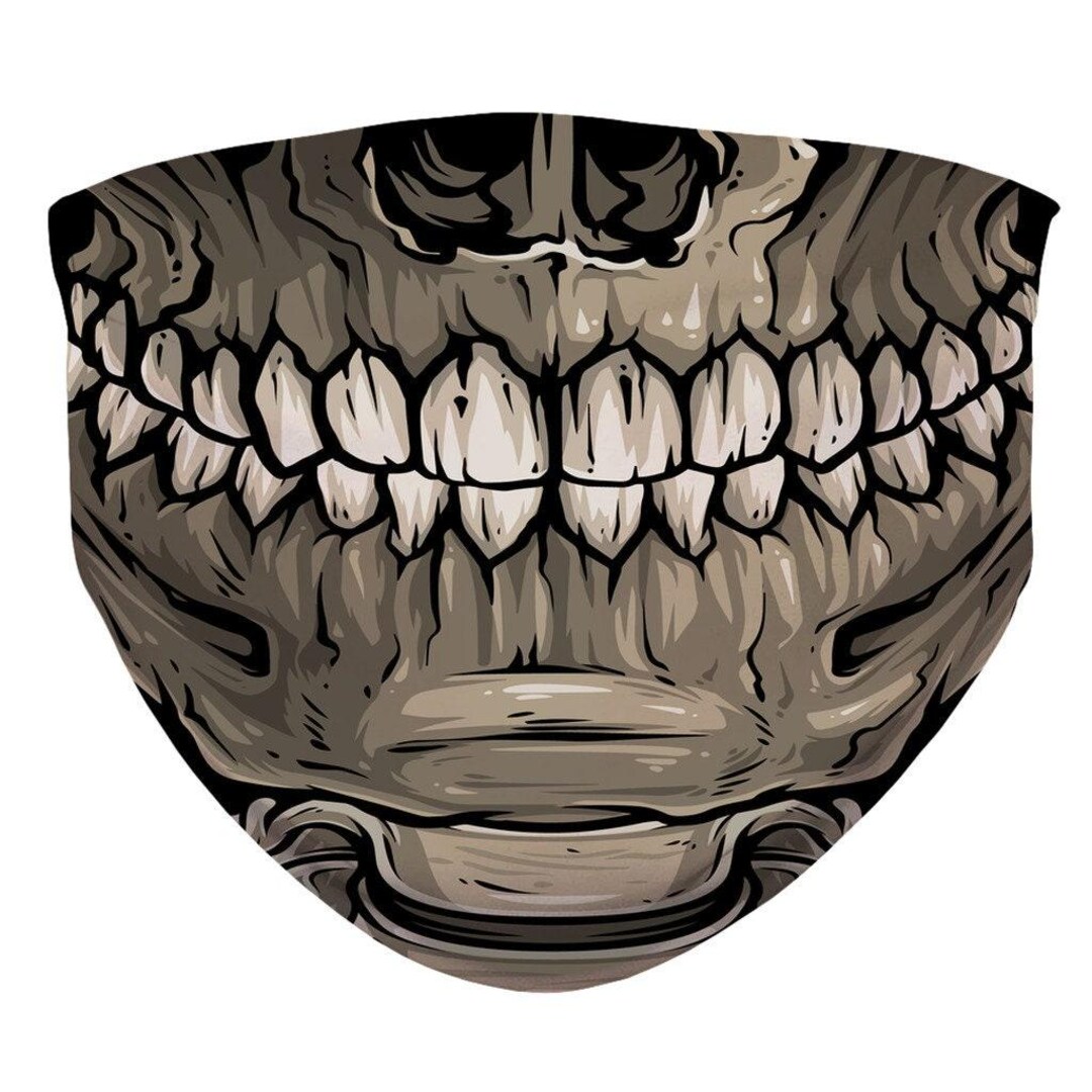 Skull and Crossbones | Evil Face | Skeleton | Monster | Sublimation ...