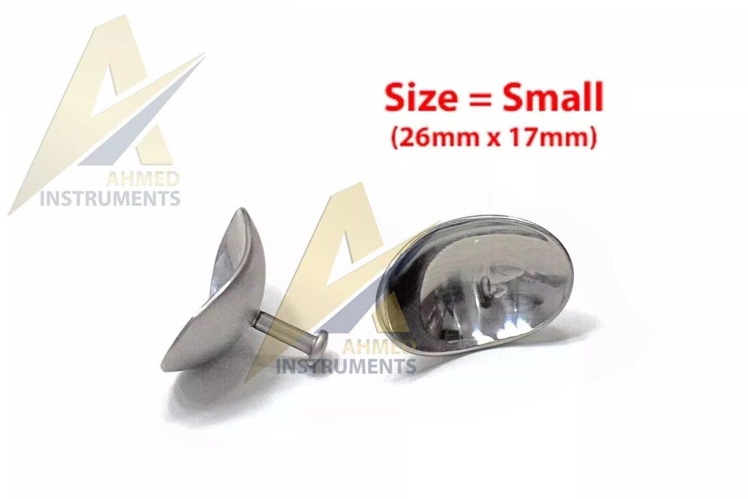 Stainless Steel Corneal Shield | One Pair | Laser Eye Shield | Corneal ...