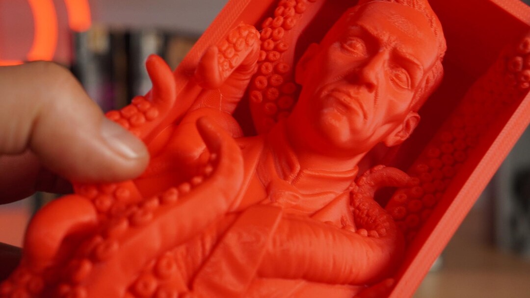 HP Lovecraft Cthulhu Book Nook - Exclusive 3D Printed Original Designs ...