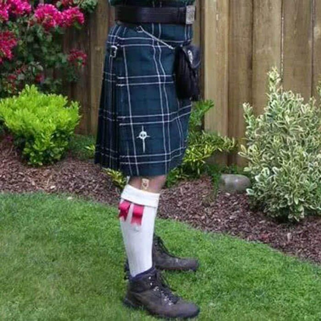 Handmade Maclean of Duart Hunting Modern Tartan Kilt: Scottish ...
