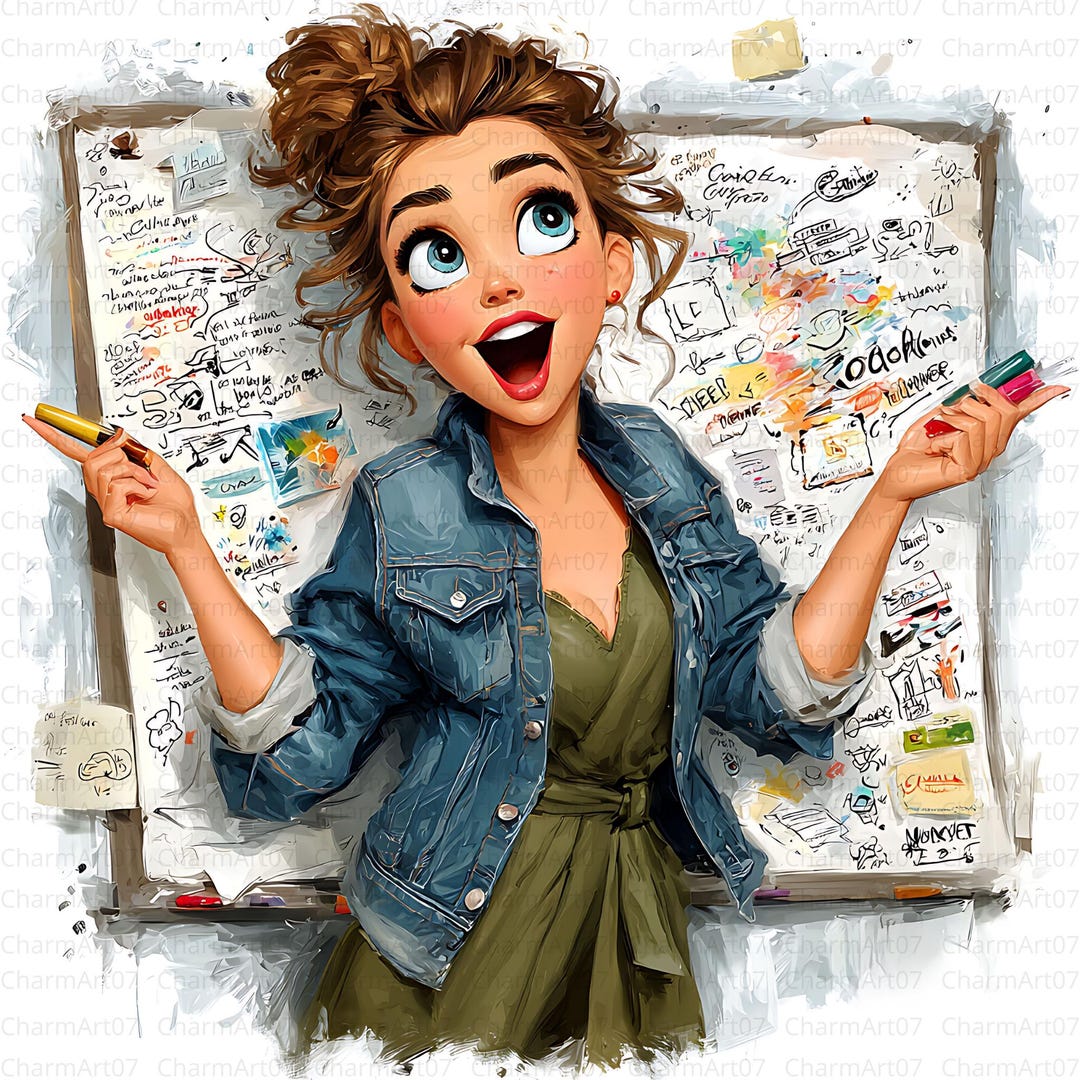 20 Watercolor Teacher Clipart Bundle: School Graphics (digital Download ...