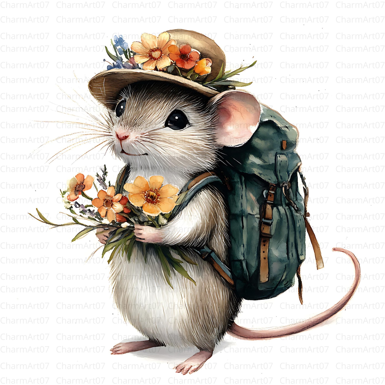20 Traveling Mice Clipart, High Quality JPG, Rats Travelling Cartoon ...