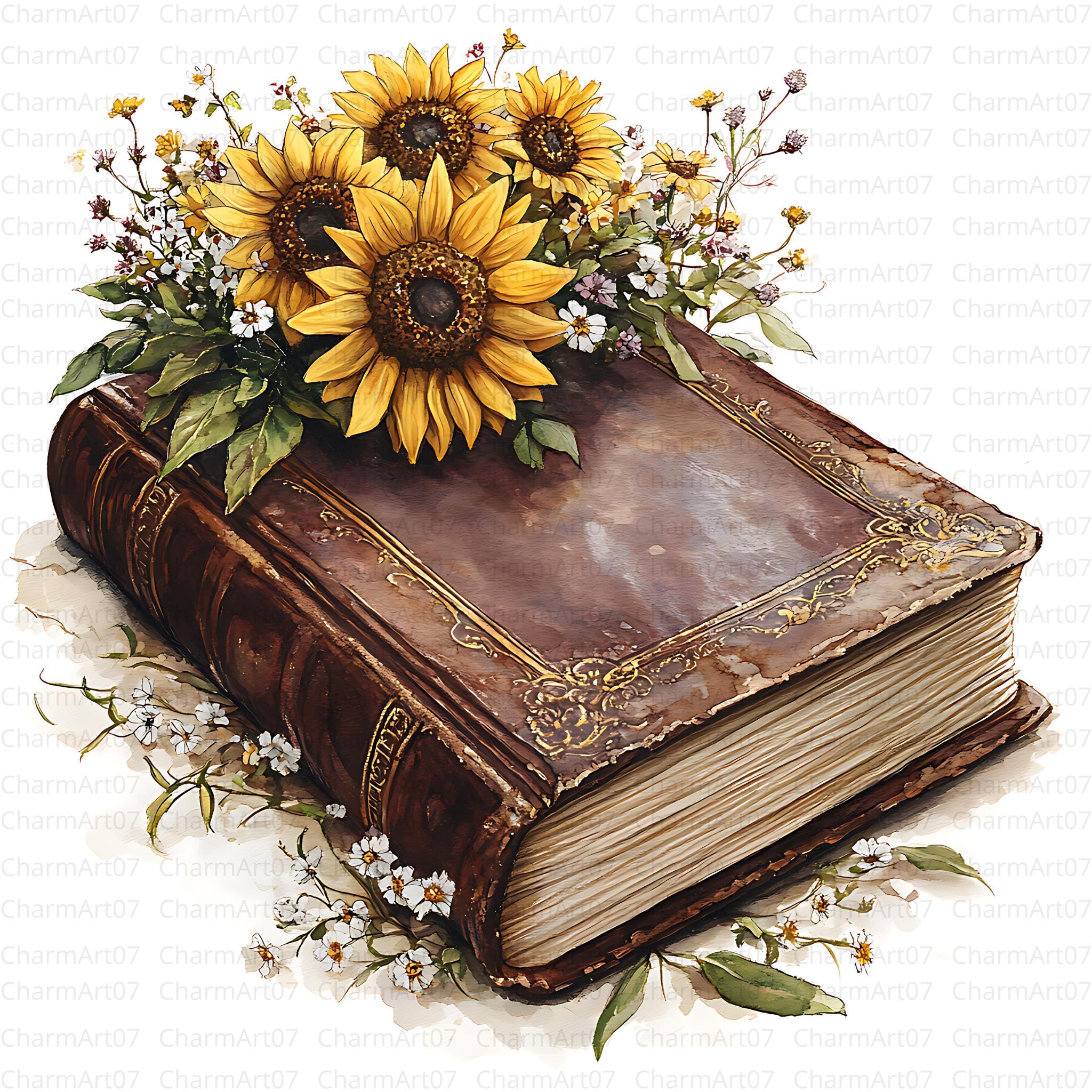 Watercolor Bible Clipart: Holy Book Art (JPG) - Etsy