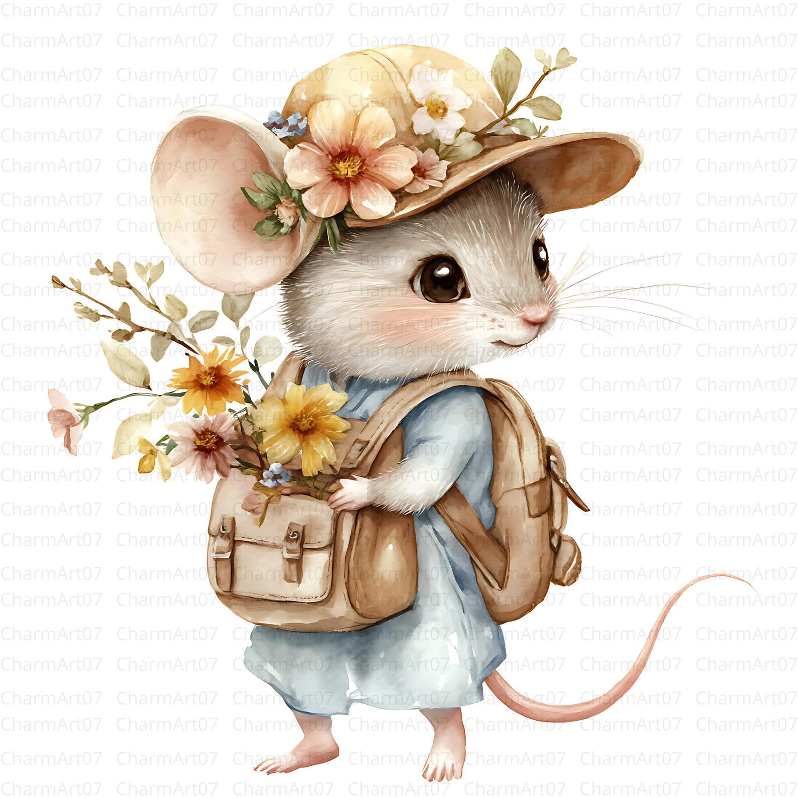 20 Traveling Mice Clipart, High Quality JPG, Rats Travelling Cartoon ...