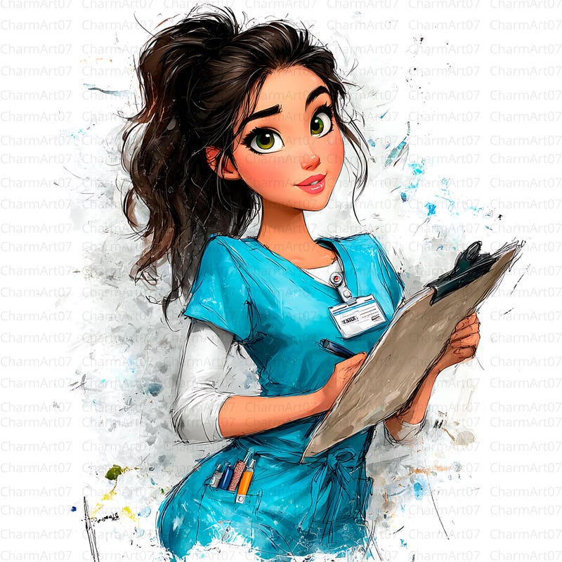 School Nurse Clip Art - Etsy