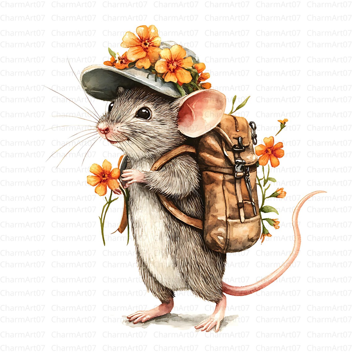 20 Traveling Mice Clipart, High Quality JPG, Rats Travelling Cartoon ...