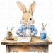20 Peter Rabbit Clipart, Beatrix Potter Style, High Quality JPG ...