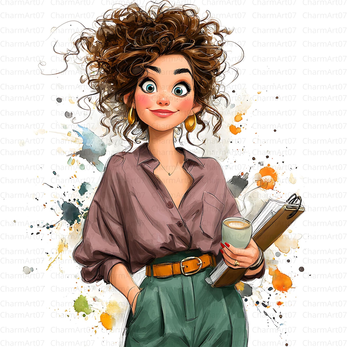 20 Watercolor Teacher Clipart Bundle: School Graphics (digital Download ...