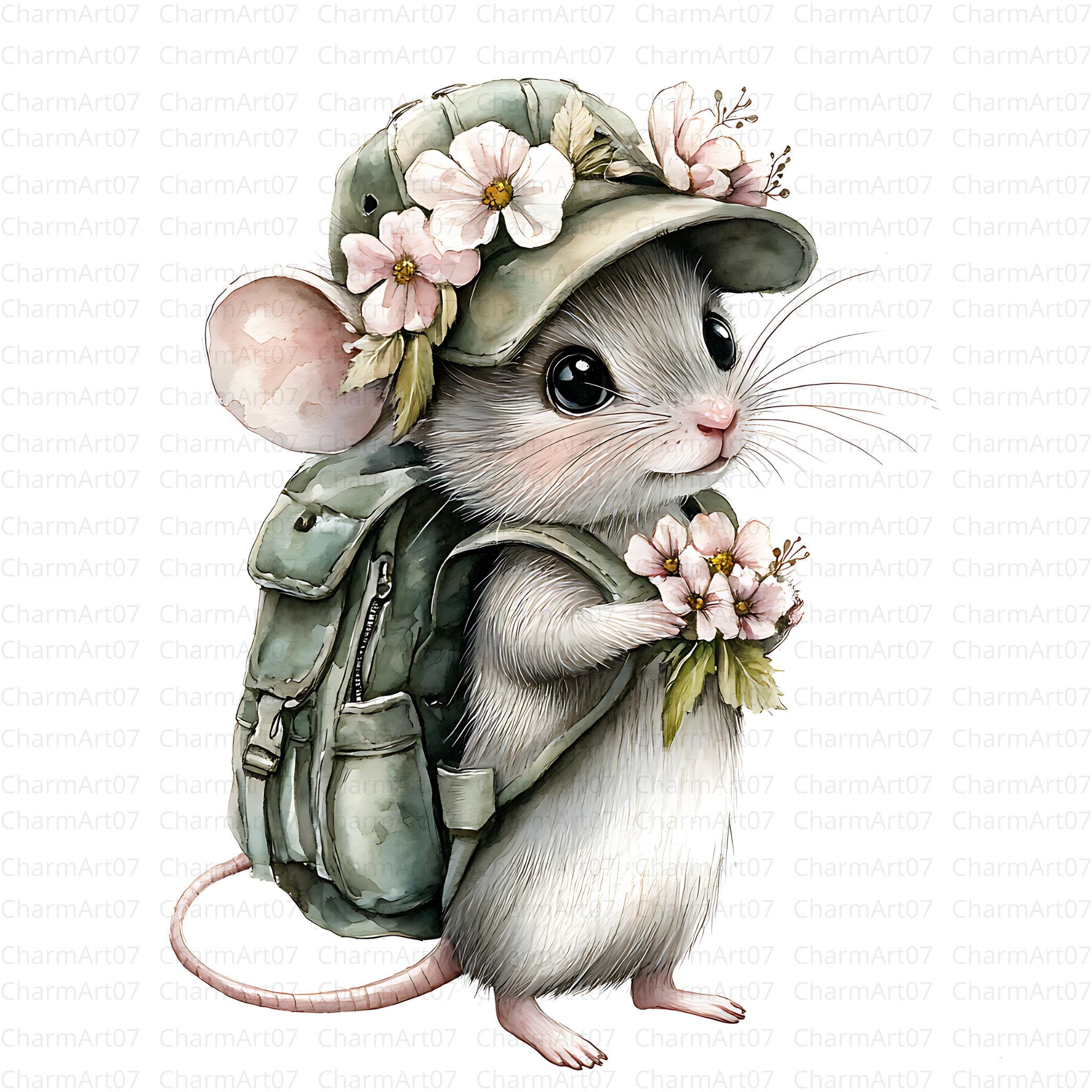 20 Traveling Mice Clipart, High Quality JPG, Rats Travelling Cartoon ...