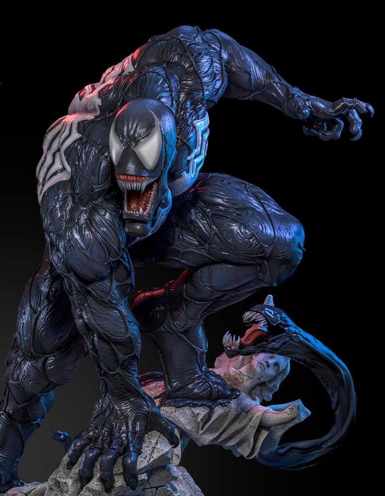 Venom 3D STL File High-quality 3D Model Perfect for 3D Printing ...