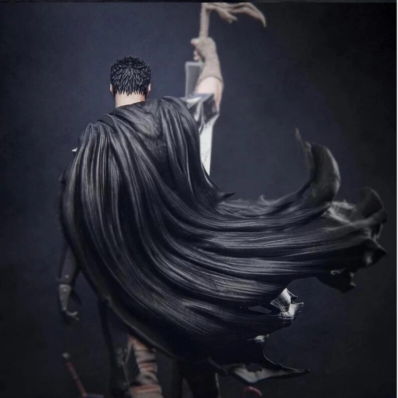 Guts 3D STL File – High-quality 3D Printed Berserk Warrior Figure ...