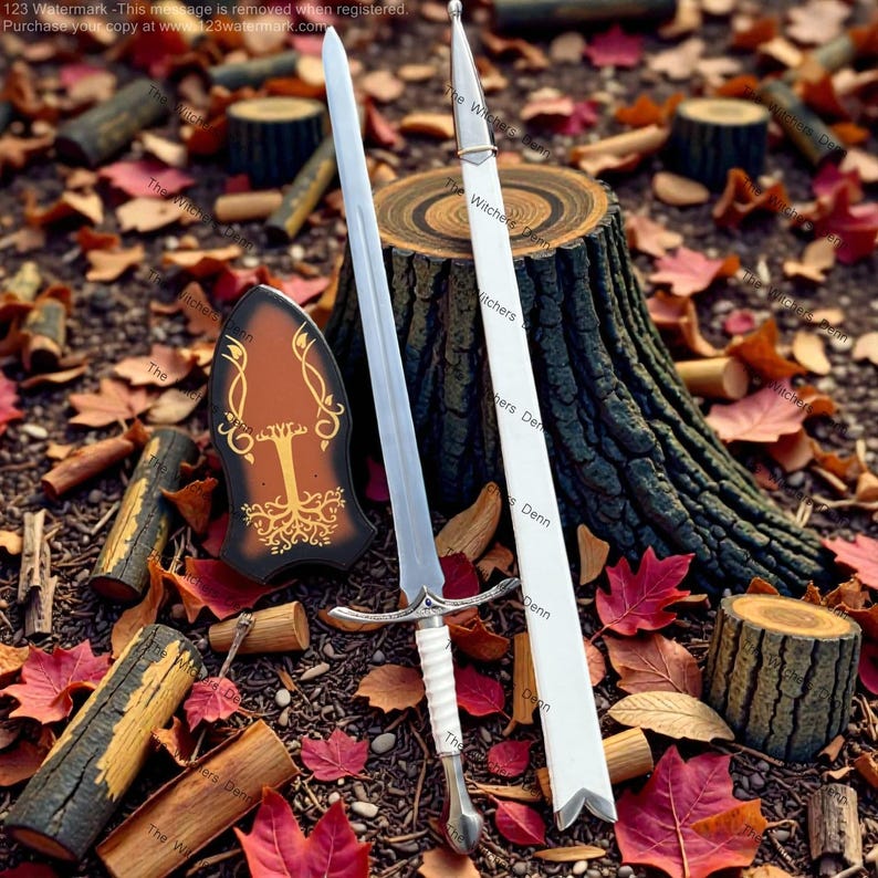 Glamdring Sword of White Wizard Replica Lord of the Rings LOTR Movie ...