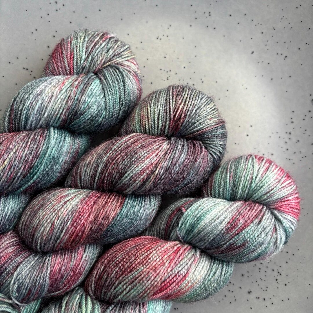 Bamboorino Zombie, Hand Dyed Yarn, Luxurious Yarn: Merino, Bamboo and ...