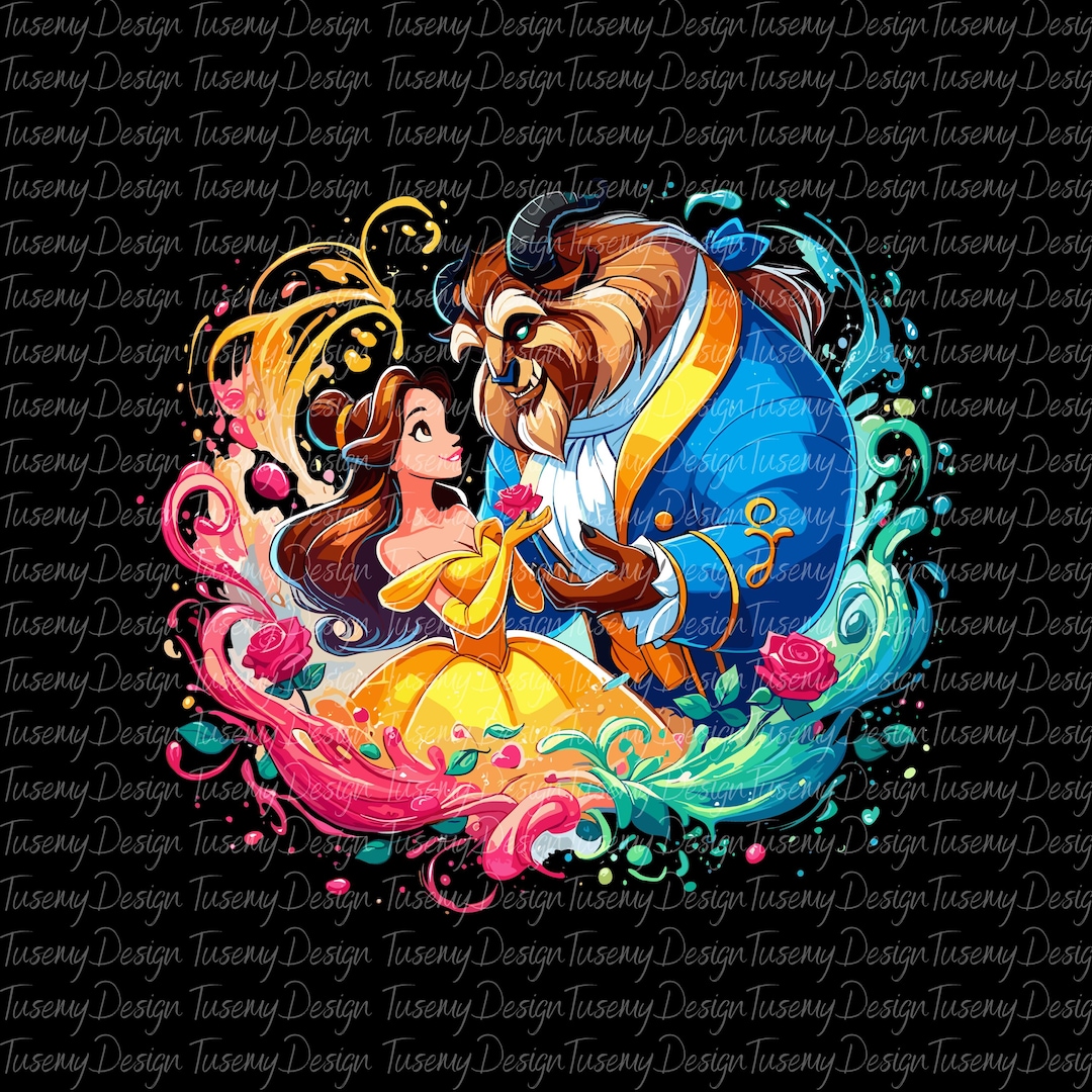 Disney Princess Beauty and Beast Png, Disney Princess Png, Princesses ...