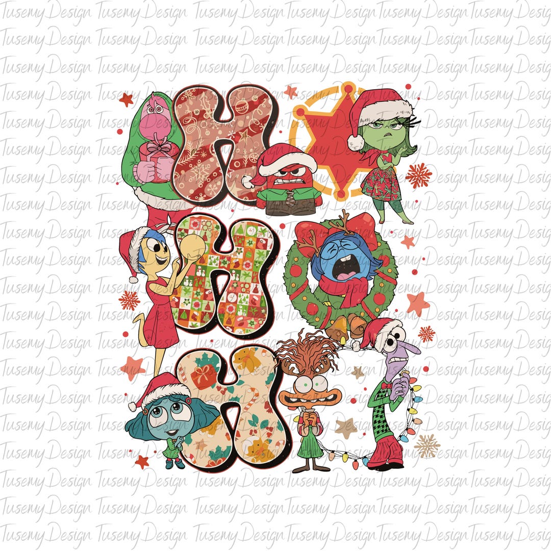 Inside Out Christmas PNG, Inside Out PNG, Inside Out Characters ...