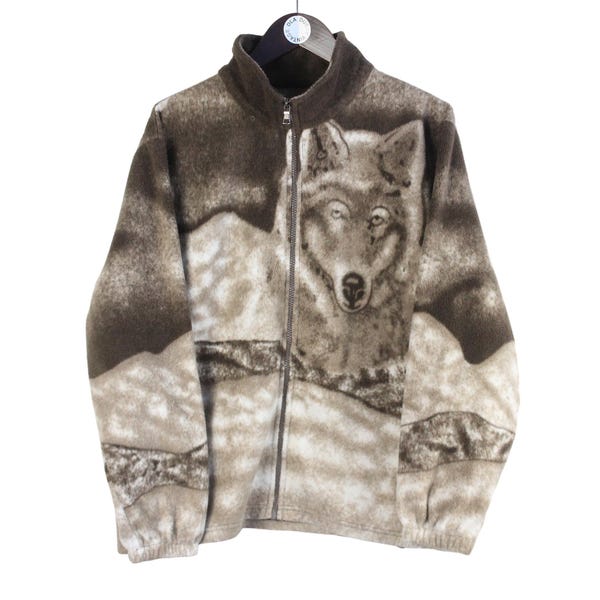 Wolf Fleece - Etsy UK