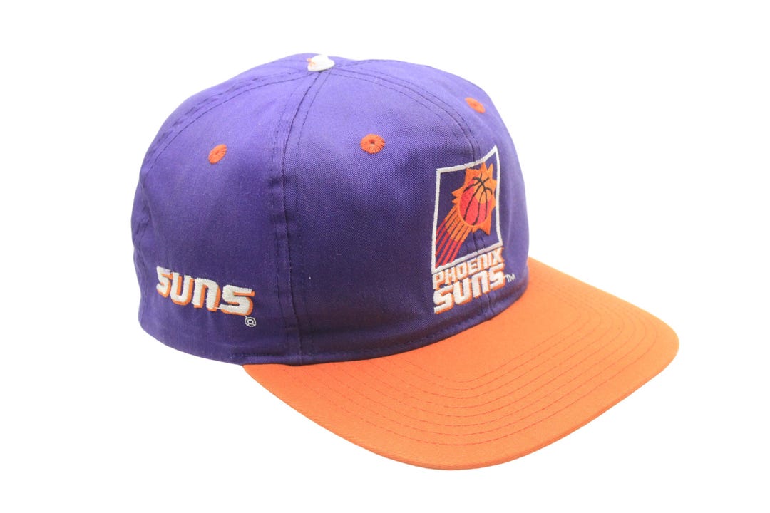 Vintage Phoenix Suns Cap NBA Basketball USA Team Purple Orange 90s Hat ...