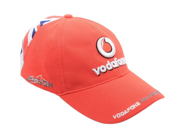 Vintage Vodafone Mclaren Mercedes Jenson Button Cap Formula 1 Racing ...