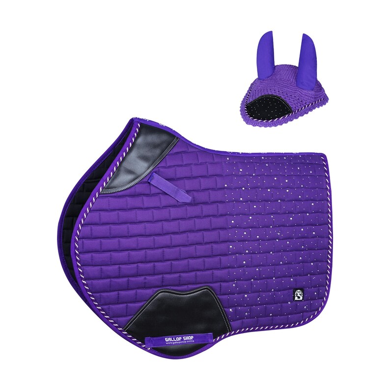 Close Contact Saddle Pad: Cotton Pillow Tiles, Multicoloured Horse Pad ...