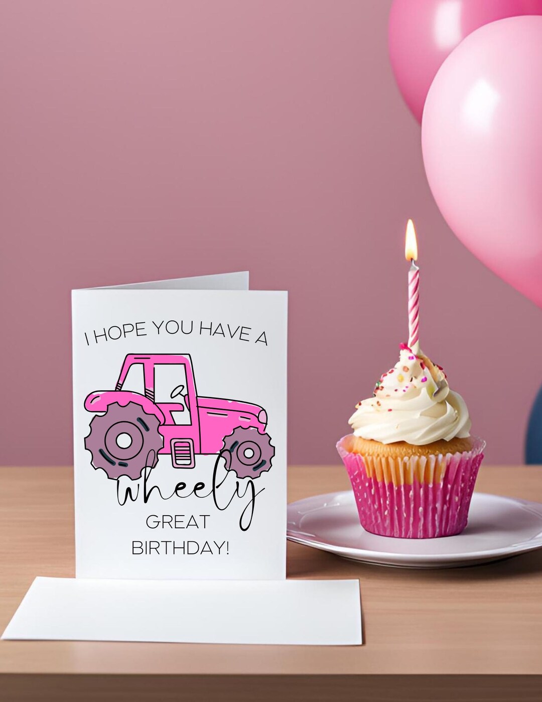 Wheely Great Birthday | Birthday Card | Printable | Digital Download - Etsy
