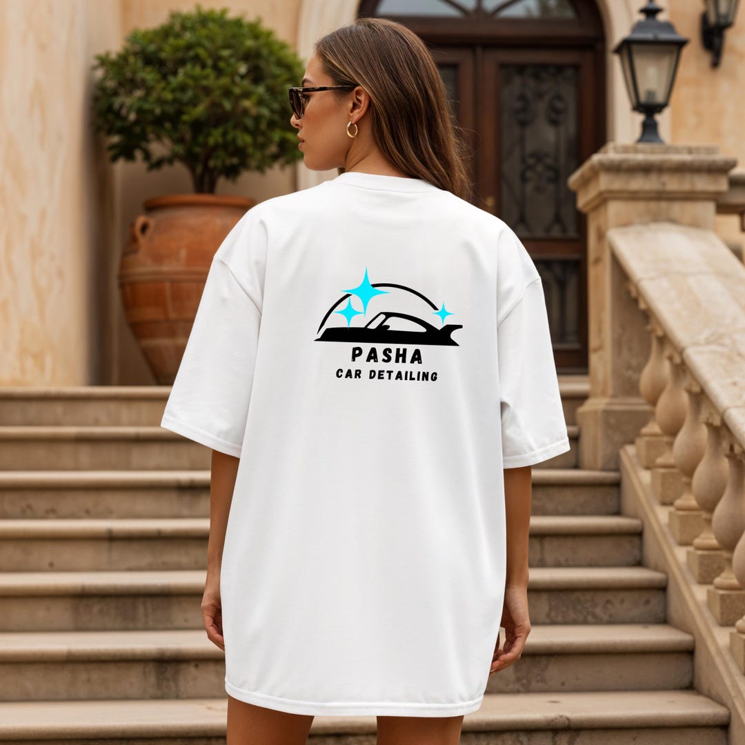 Pasha Car Detailing T-shirt, Auto Detailing Apparel, Car Enthusiast ...