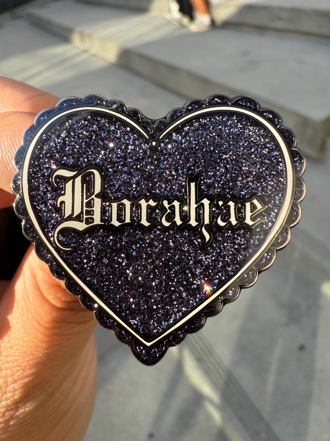 BTS Borahae Pin - Etsy