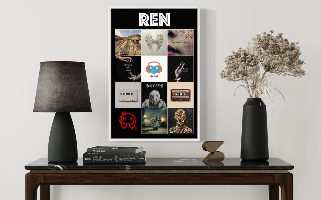 REN GILL A3 LP Album Cover Music Wall Art Picture Renegades Hi Ren Sick ...