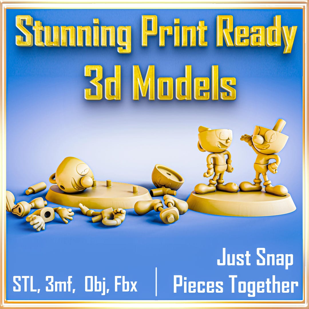 Custom Stunning 3d Print Ready STL Models, Custom3d, Models STL,3MF ...