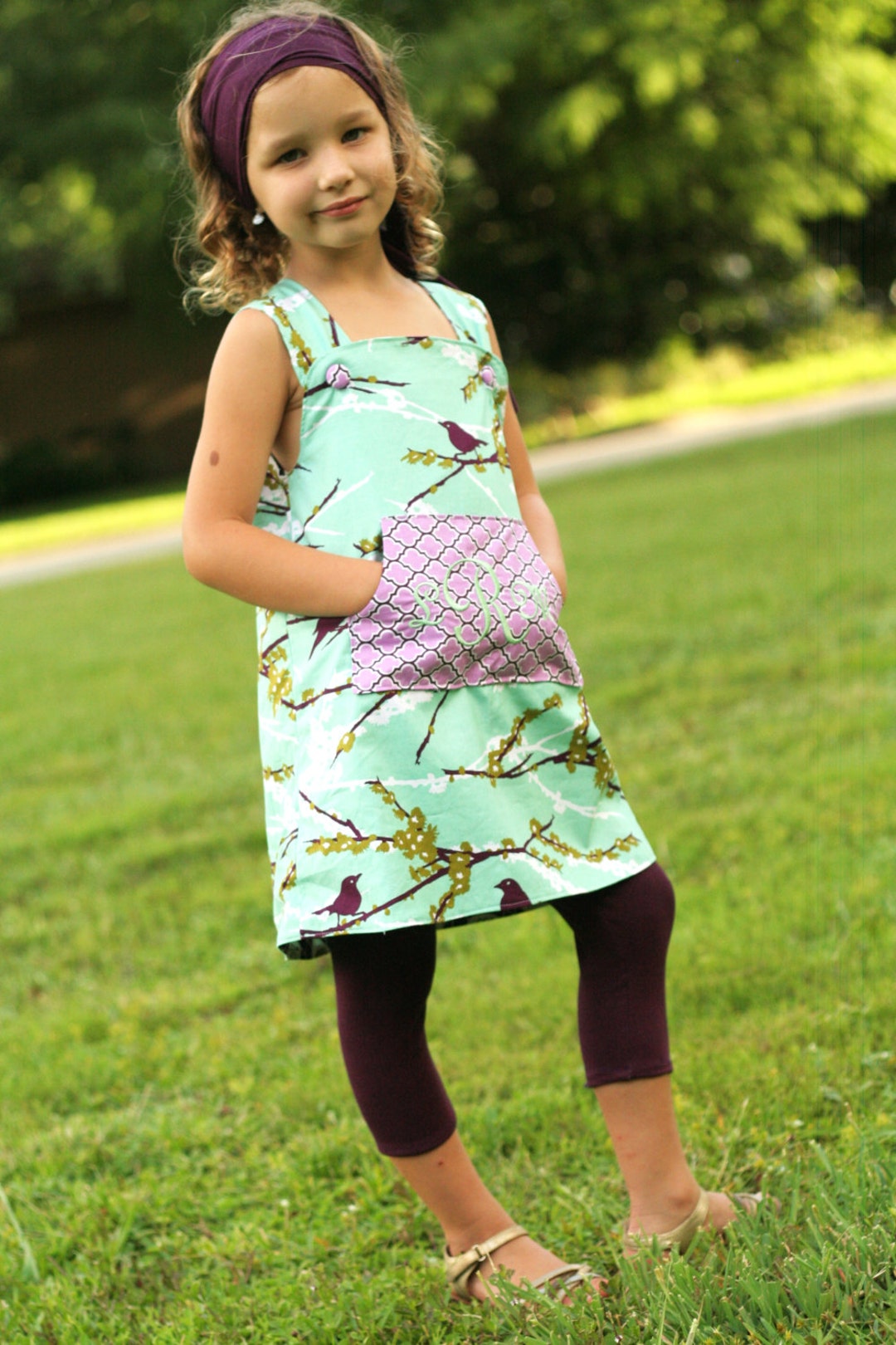 Classic Vintage Dress Sewing Pattern for Girls, Children's Clothing ...