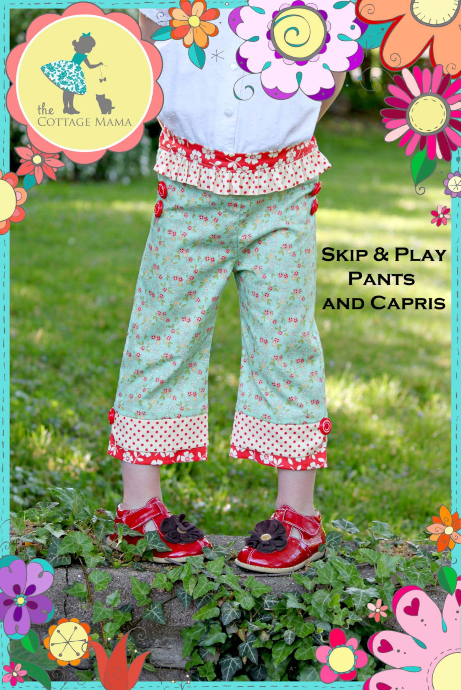 PDF Pants and Capri Pattern: Skip and Play Pants and Capris - Etsy