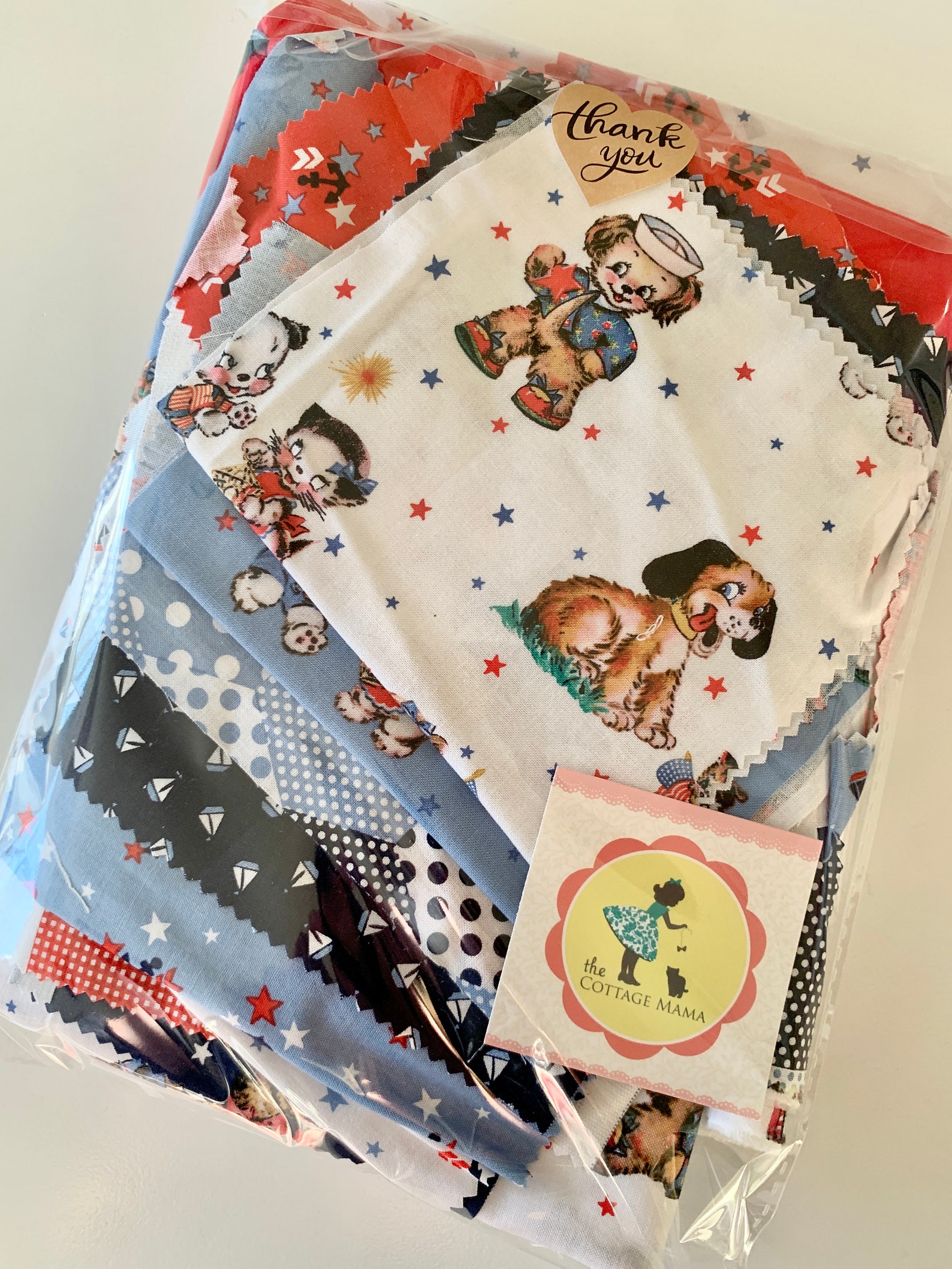 Quilting Fabric Scrap Bundle, Sewing, Small Fabric Pieces, Designer ...