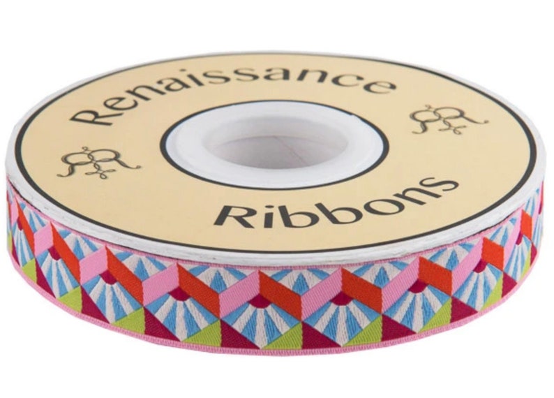 Fan Box Ribbon 1 Yard by the Cottage Mama - Etsy