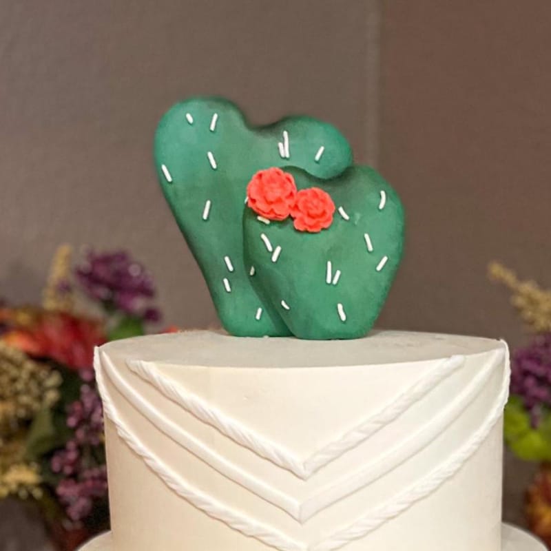 Cactus Cake Topper - Etsy