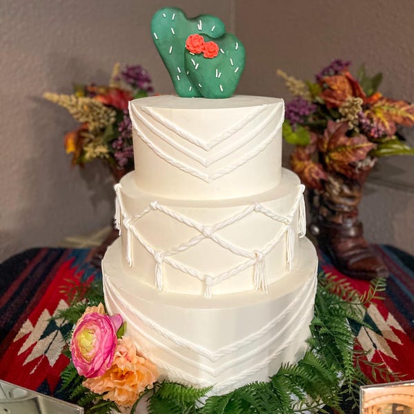 Cactus Cake Topper - Etsy