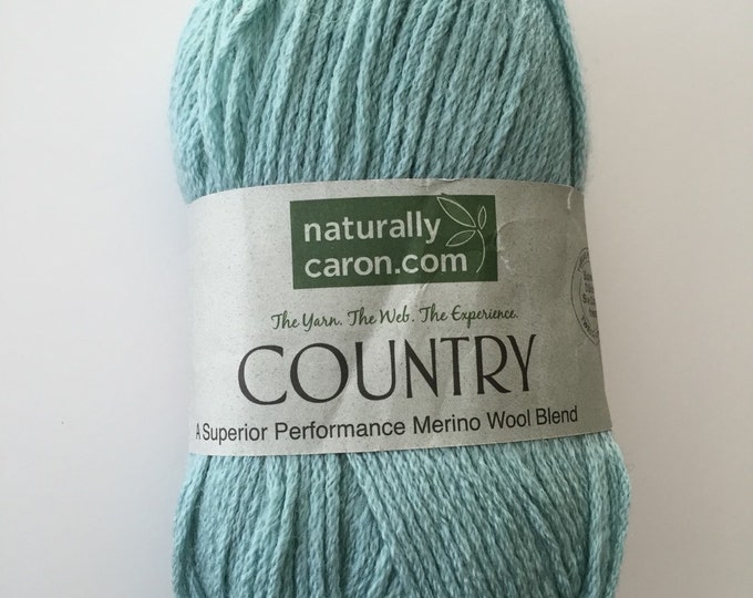 Ocean Spray Naturally Caron Country Yarn Merino Blend Yarn - Etsy